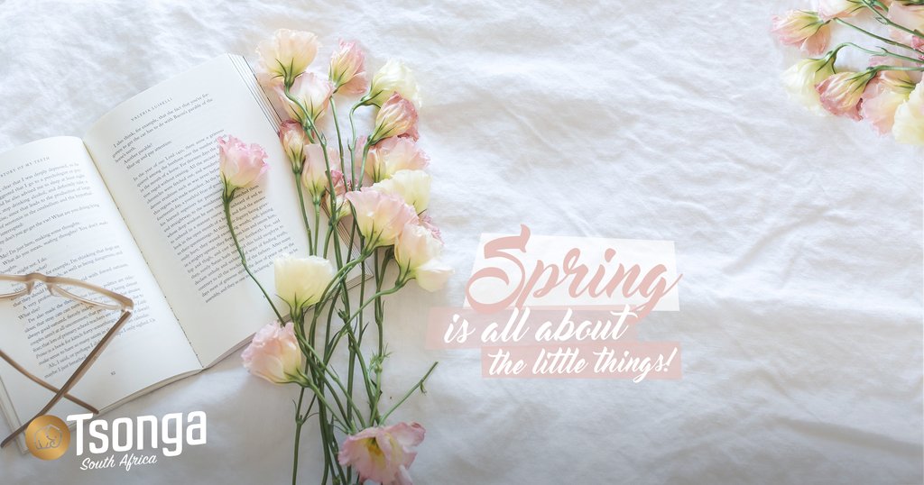 Spring is all about the little things – Tsonga AU