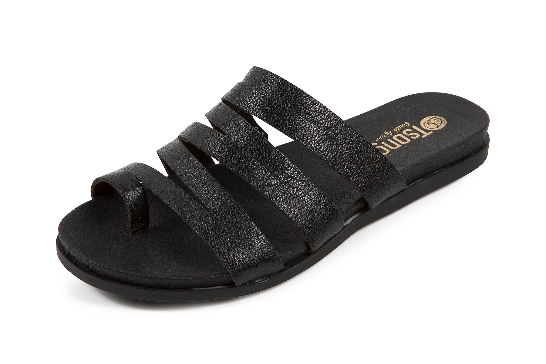 Abuye Black Sandals – Tsonga AU