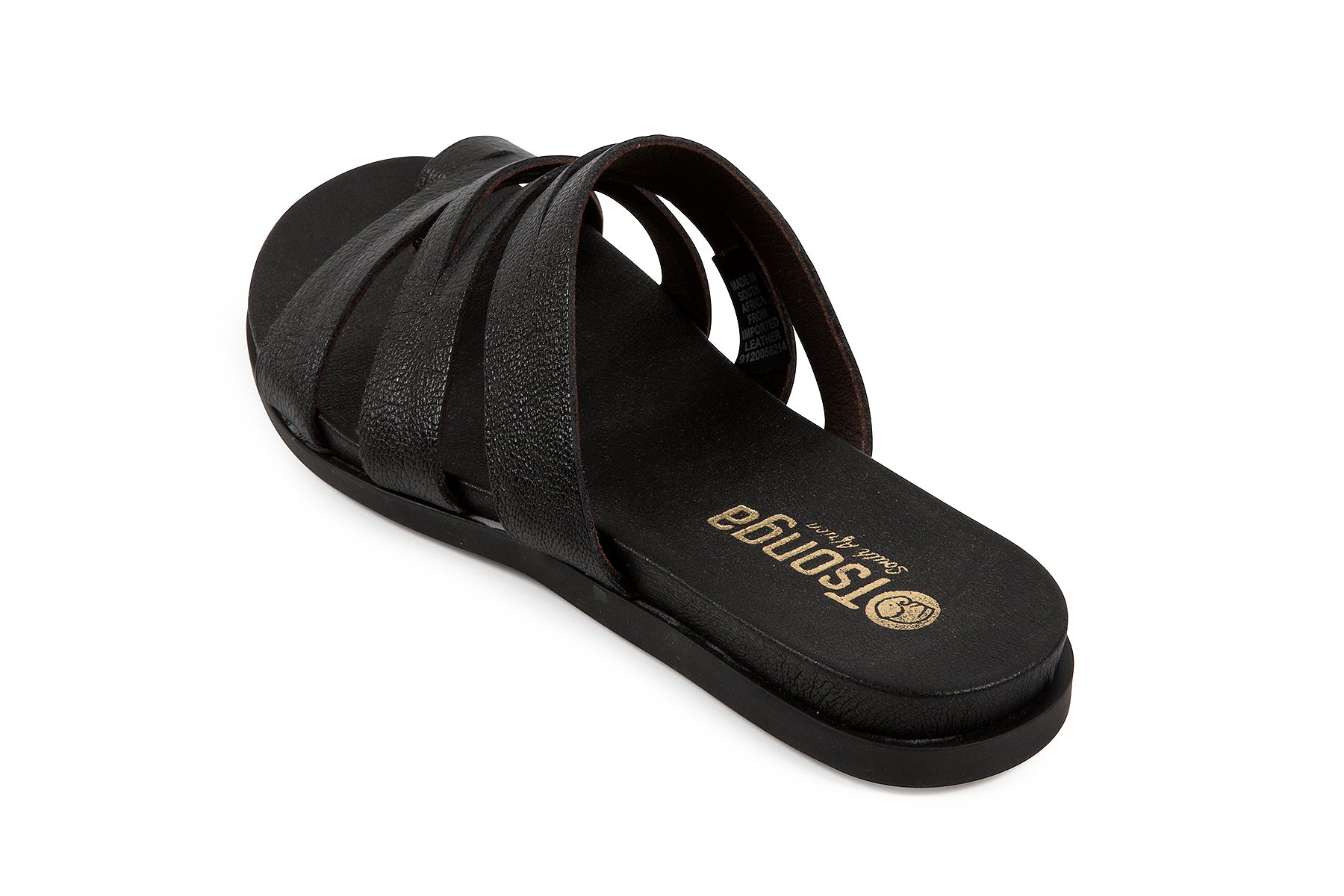 Abuye Black Sandals – Tsonga AU